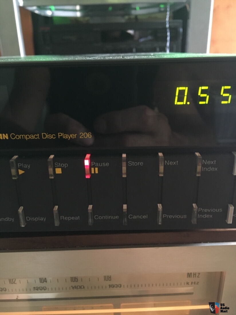 Meridian 206 CD player with remote Photo #2310805 - US Audio Mart