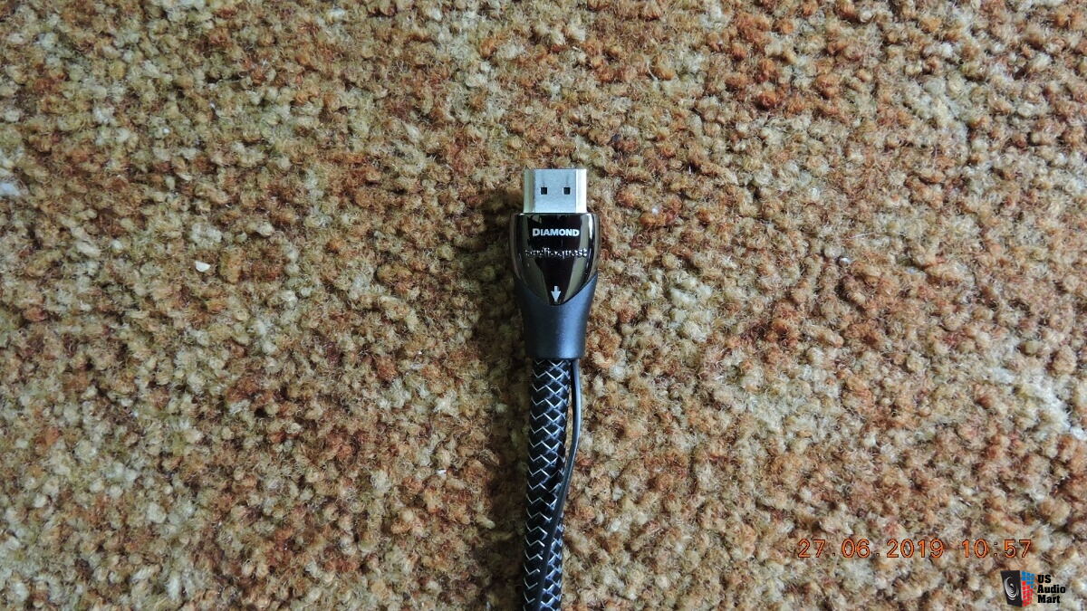 for sale one audioquest diamond hdmi cable /w 72v dielectric battery ...