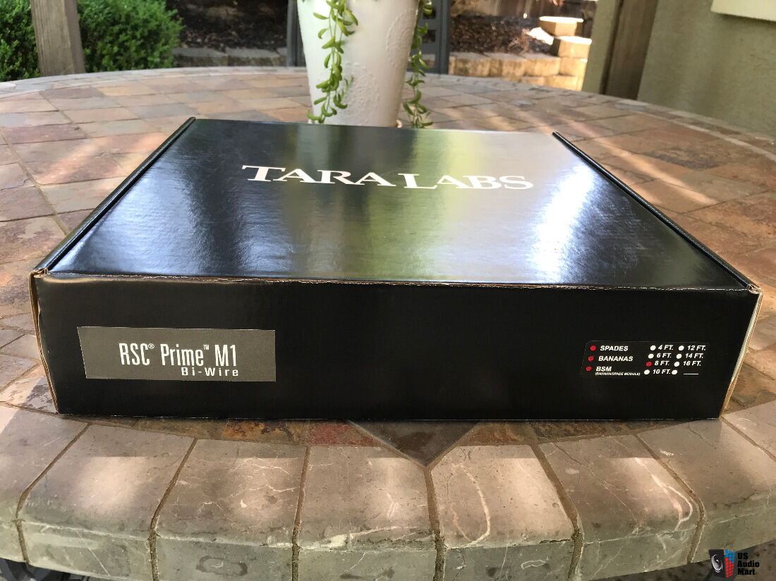 Tara Labs RSC Prime M1 Bi-Wire Speaker Cables - 8 Foot Pair Like New ...