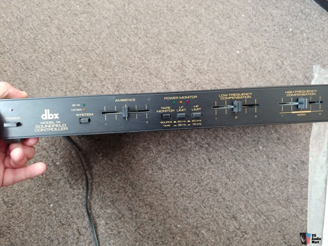 DBX 1A floorstanding speakers with sound processor/ controller PRICE ...