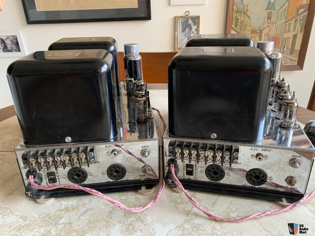 Fully Restored Late Pair McIntosh MC30 Close Serial # RARE OT ...