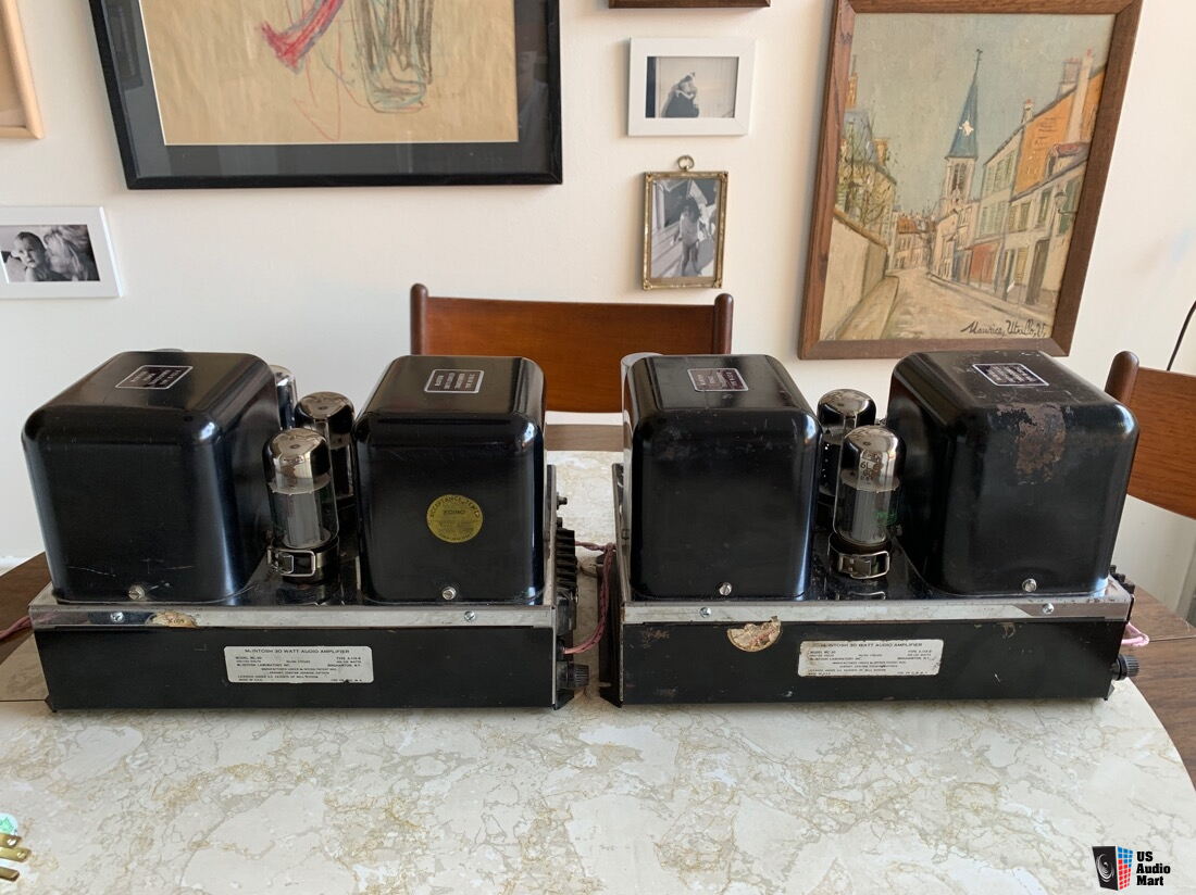 Fully Restored Late Pair McIntosh MC30 Close Serial # RARE OT ...