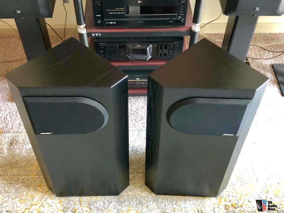 Beautiful Vintage Black Bose 401 Direct Reflecting Floor Speakers Photo ...