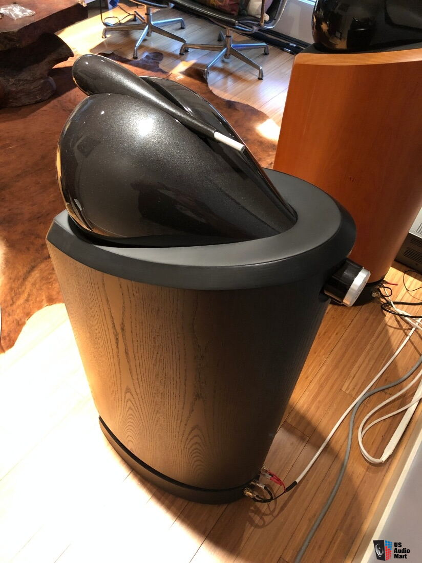 pair B&W Bowers and Wilkins 802D black speakers loudspeakers Diamond ...