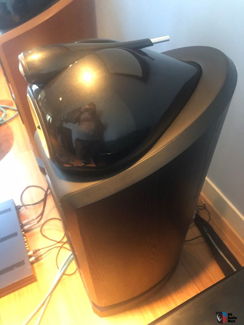 pair B&W Bowers and Wilkins 802D black speakers loudspeakers Diamond ...