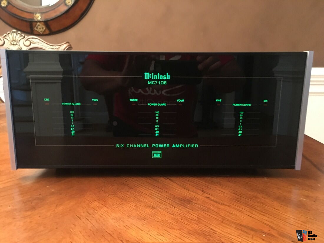 McIntosh MC7106 - 6 Channel Amplifier with new Illumination LED lamps ...