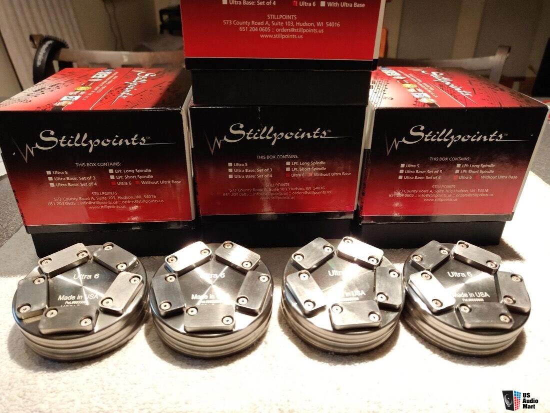 Stillpoint Ultra 6 SS Resonance Control feet Photo #2326387 - US Audio Mart