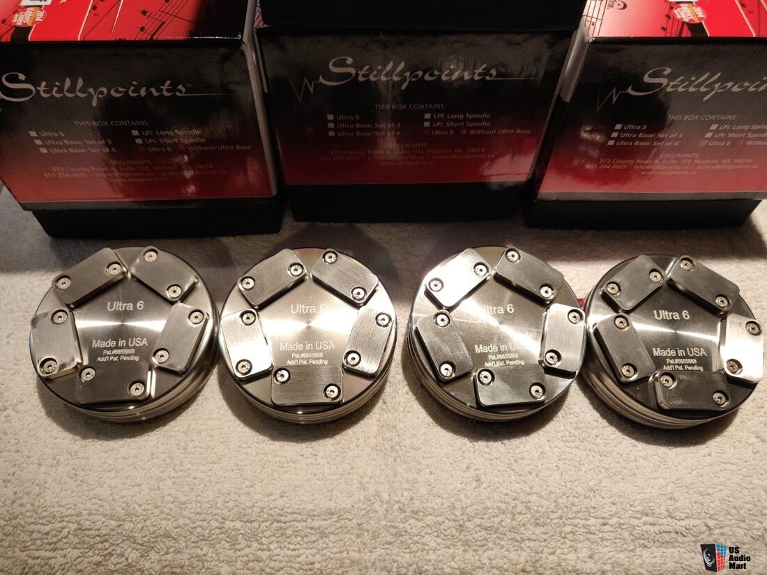 Stillpoint Ultra 6 SS Resonance Control feet Photo #2326387 - US Audio Mart