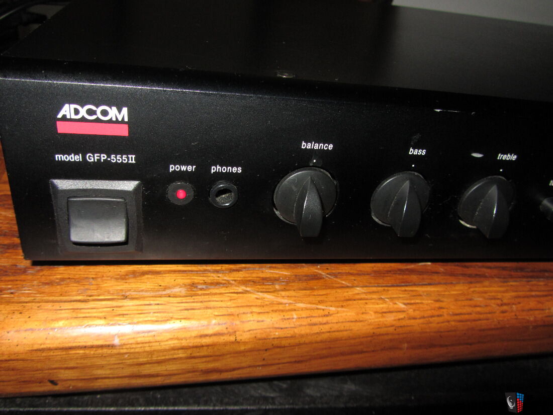 Adcom GFP 555II Preamplifier With Phono Input For Sale - US Audio Mart
