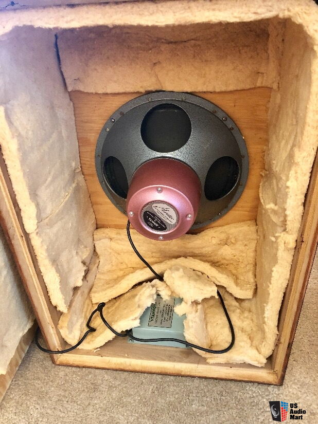 Tannoy 12" Red in Original Lancaster cabs Photo #2330179 - US Audio Mart