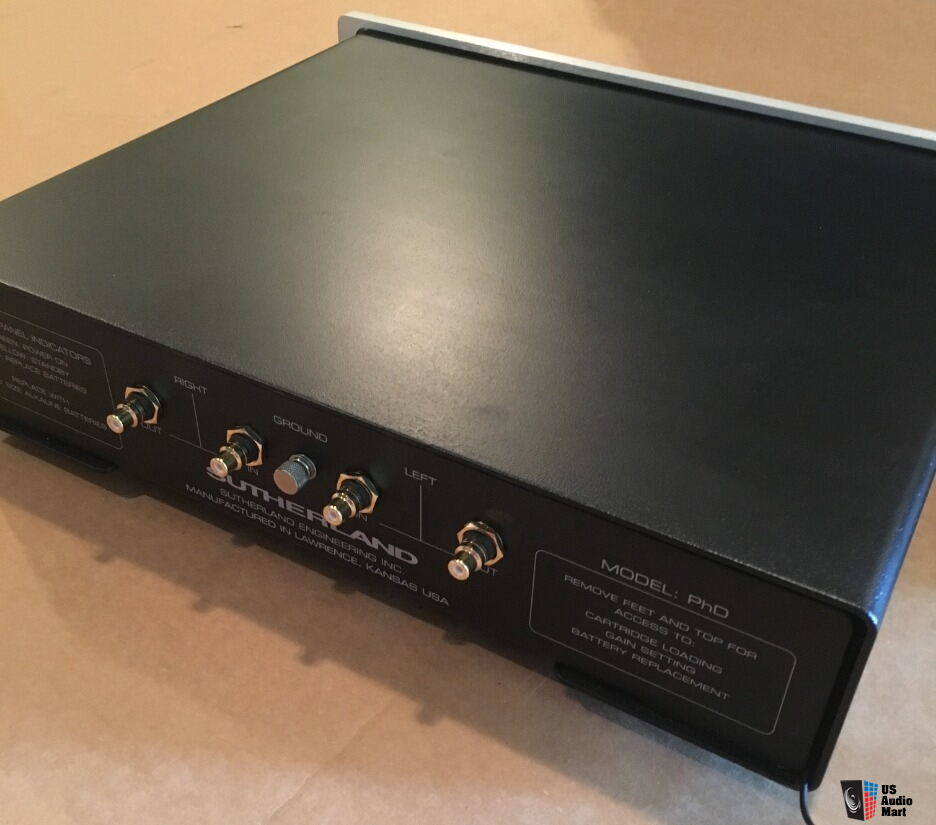 Sutherland PHD Phono Preamp with New Board - Original Chassis and Box ...