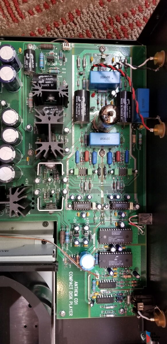 Anthem CD1 tube CD player and extra spare tube Photo #2333831 - US ...