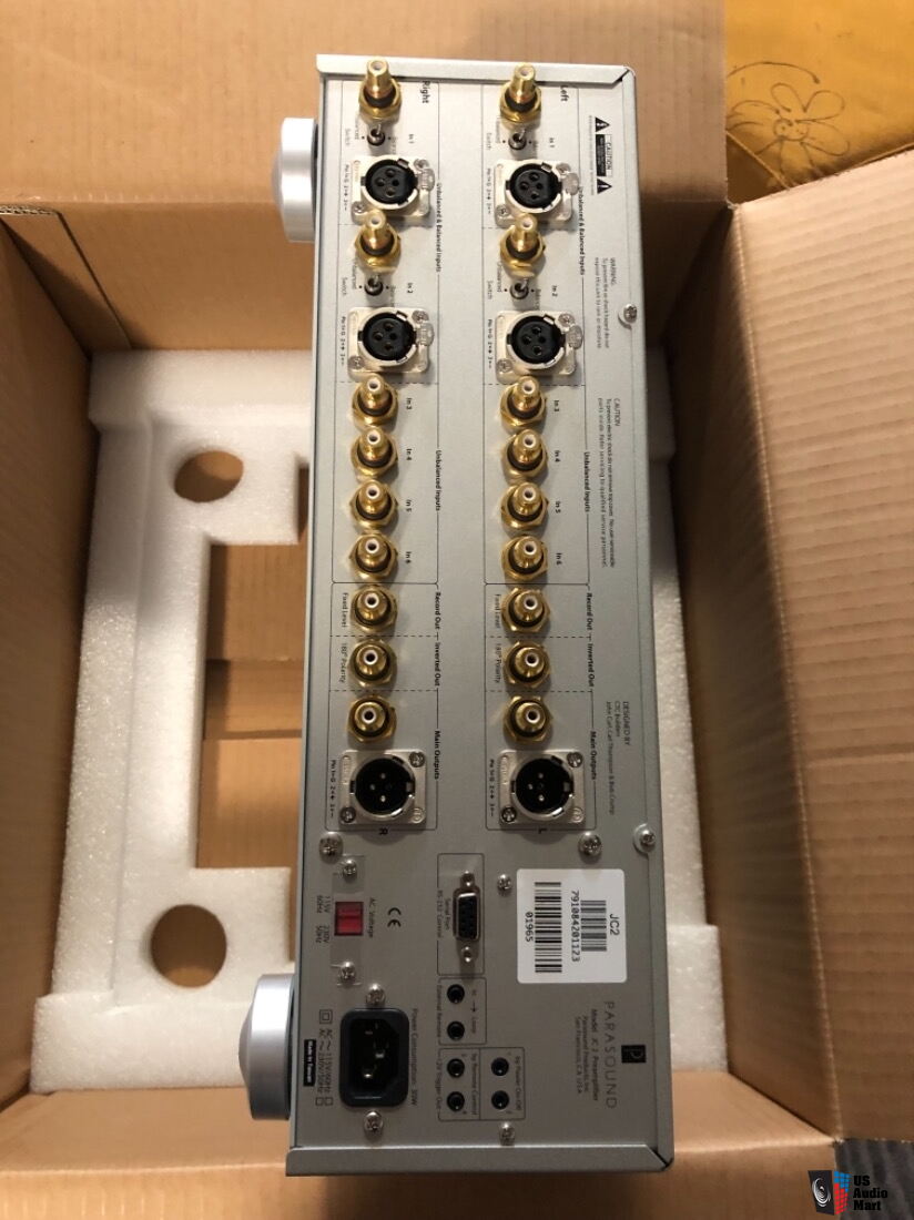 Parasound JC2 preamp Photo #2335676 - US Audio Mart