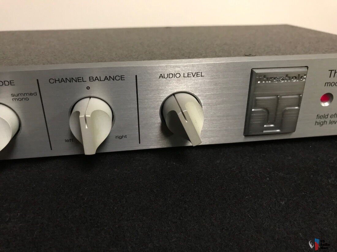 NELSON PASS Threshold FET10 HI LINE STAGE Preamplifier with Custom ...