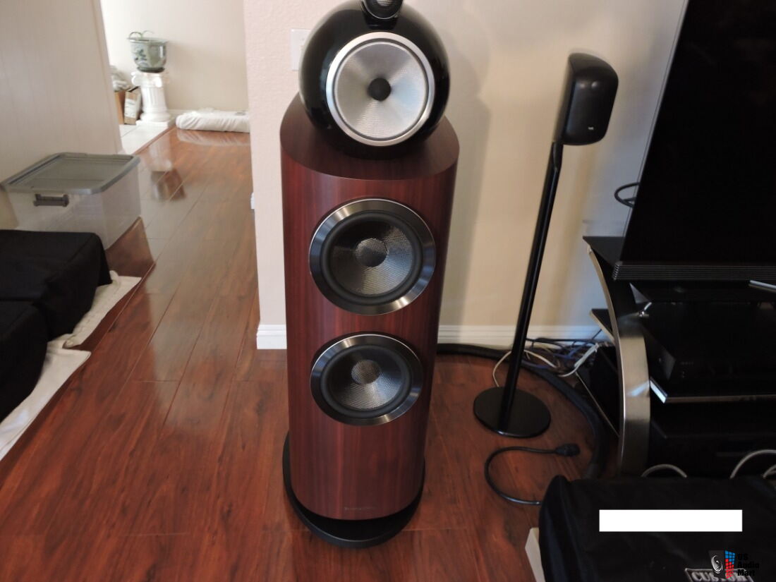 B&W Bowers and Wilkins 802 D3 speakers in beautiful rosenut Photo ...