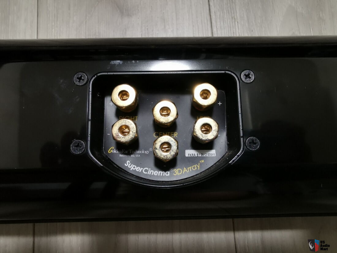 Goldenear Supercinema 3D Array X passive sound bar Photo #2337030 - UK ...