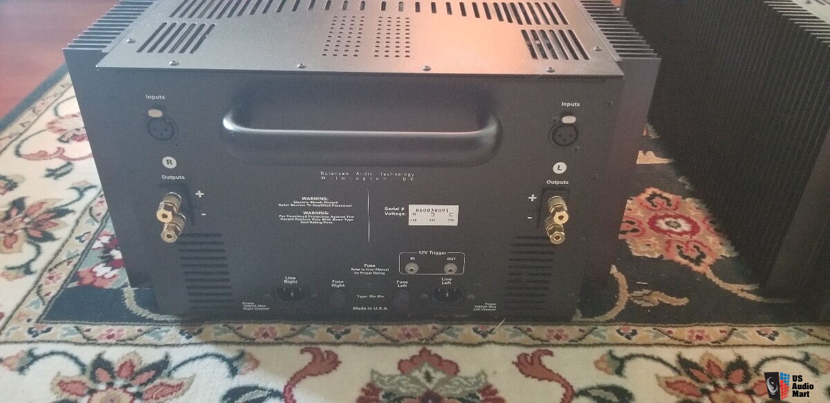 Balanced Audio BAT VK-600SE Amps Mono Pair Photo #2338520 - US Audio Mart