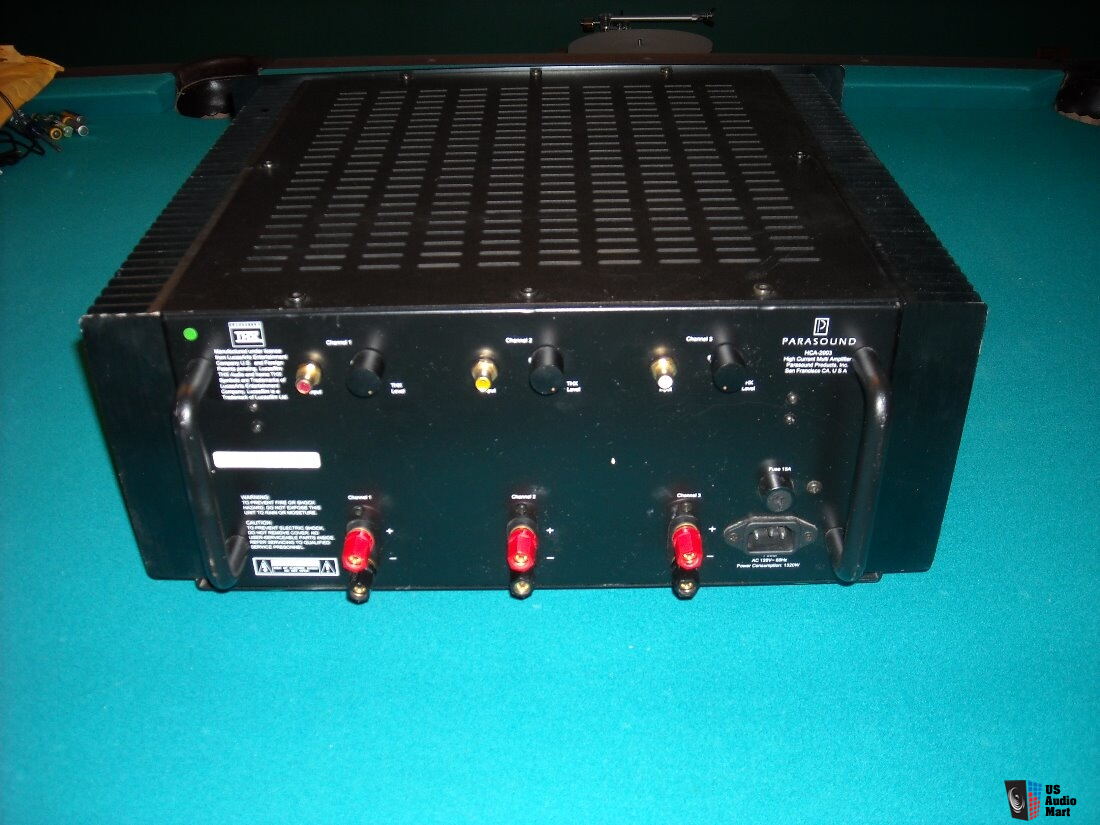 Parasound HCA-2003 High Current 3-Channel Amplifier Photo #2338819 ...