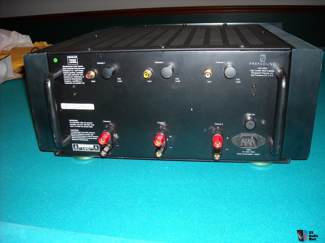 Parasound HCA-2003 High Current 3-Channel Amplifier Photo #2338819 ...