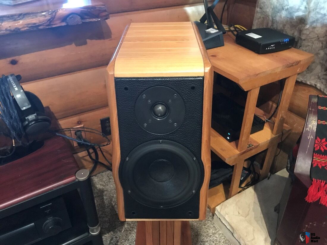 Usher RW729 Monitors with matching stands Photo #2339073 - US Audio Mart