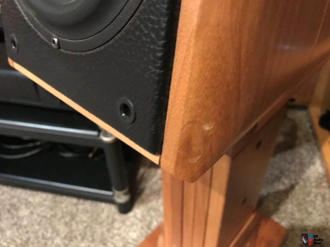 Usher RW729 Monitors with matching stands Photo #2339074 - US Audio Mart