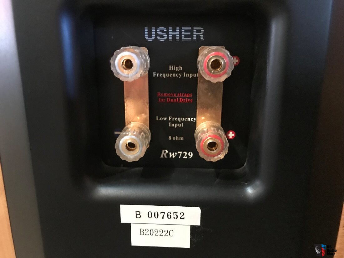 Usher RW729 Monitors with matching stands Photo #2339075 - US Audio Mart