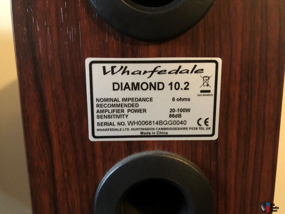 Wharfedale Diamond 10.2 Speakers with Matching Stands Photo #2339176 ...