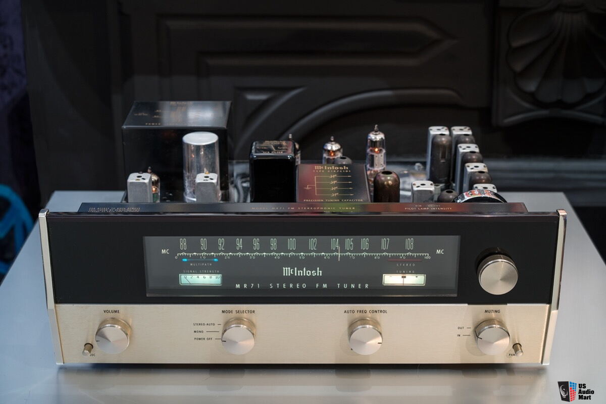 McIntosh MR-71 tube FM Stereo tuner with Magnum Dynalab ST-2 Antenna ...