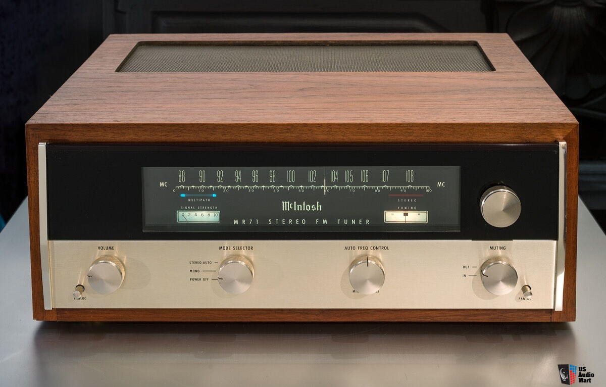 McIntosh MR-71 tube FM Stereo tuner with Magnum Dynalab ST-2 Antenna ...