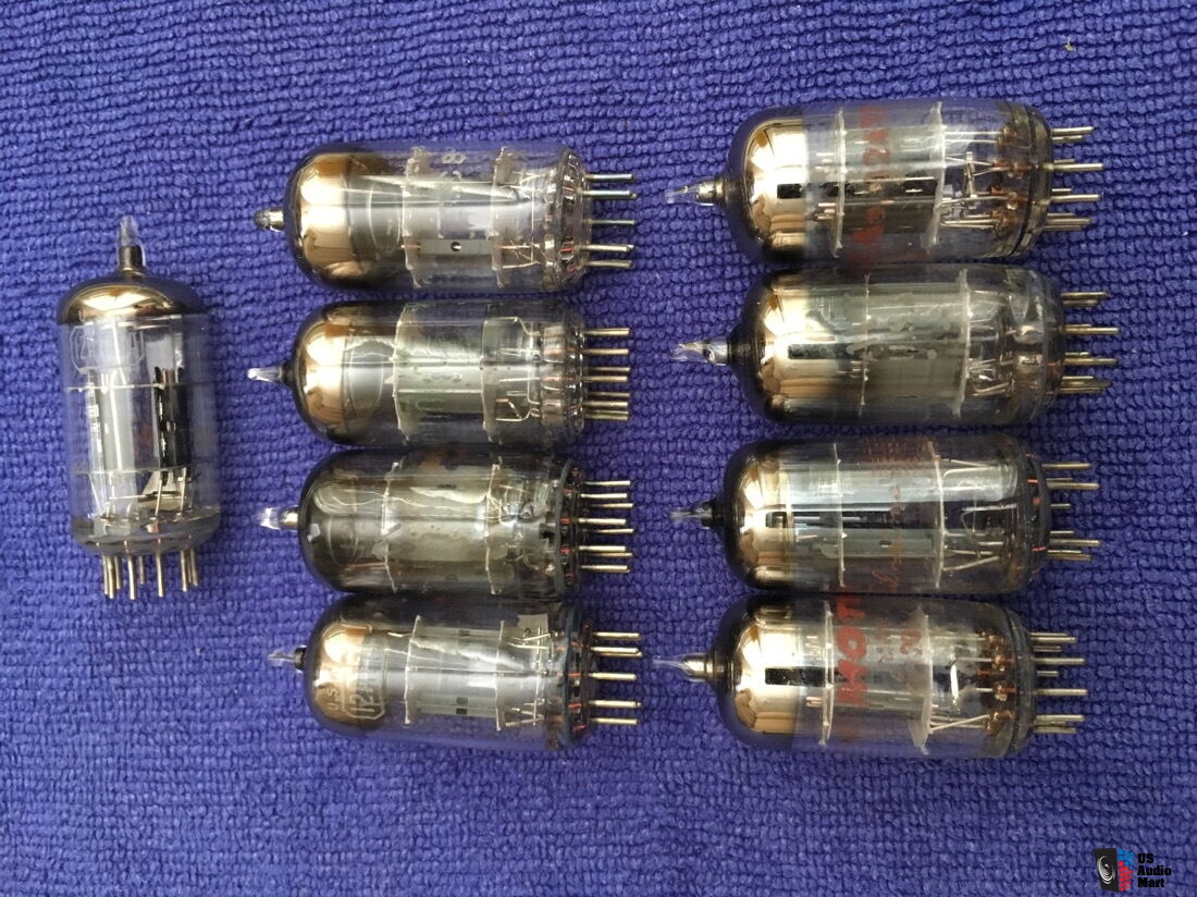 Tube lots - 12AU7 12AT7 12AX7 12AV7 12AZ7A 12AT7WA ECC81 ECC82 Photo ...
