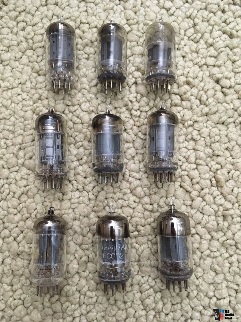 Tube lots - 12AU7 12AT7 12AX7 12AV7 12AZ7A 12AT7WA ECC81 ECC82 Photo ...