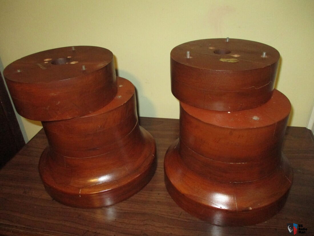 Brooks Sierra Mahogany Tractrix Horns wood 700hz 1 Photo #2346693 ...