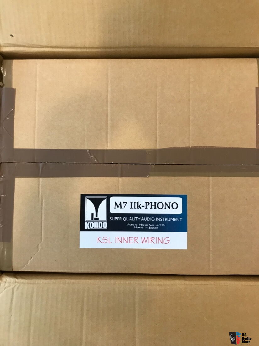 Kondo M7 IIK phono preamp Photo #2347122 - US Audio Mart