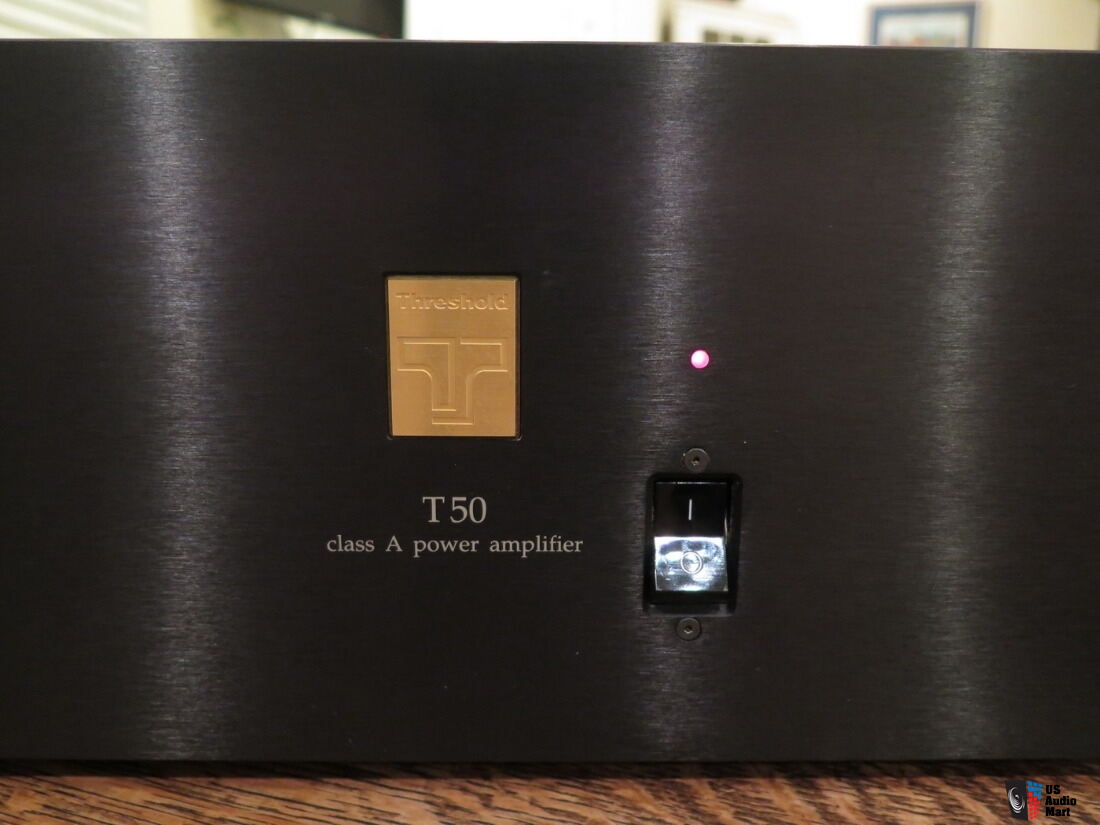 Threshold T50 Class A Power Amplifier Made in USA Audiophile Quality ...