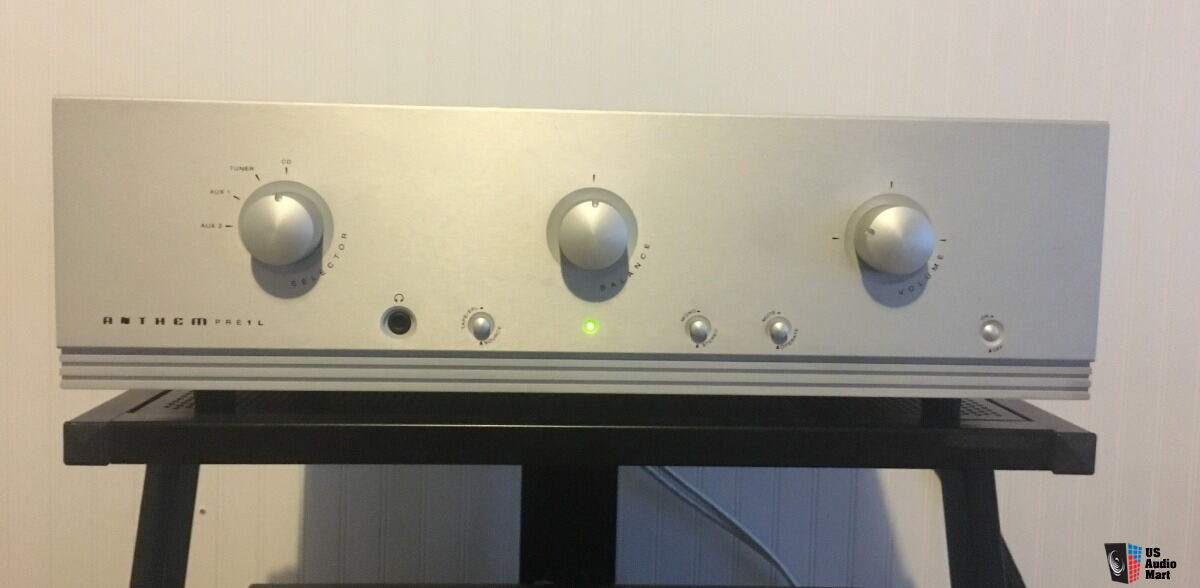 Anthem Pre 1L Line stage preamp and Anthem Amp 1 amplifier Photo ...