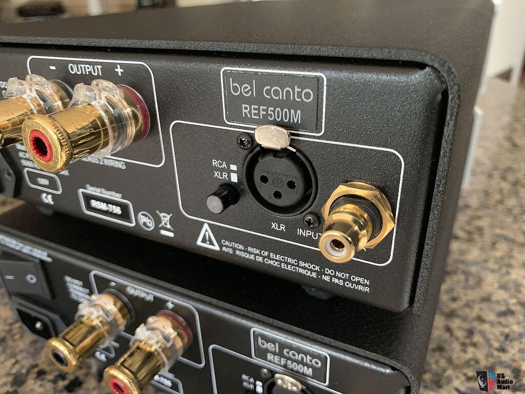 Bel Canto REF500m Monoblocks w/ WireWorld AC cables Photo #2351341 - US ...