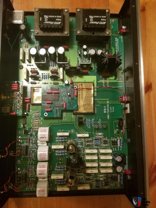 Sonic Frontiers SFD1 MKII, tubed R2R DAC, with capacitors/resistors ...