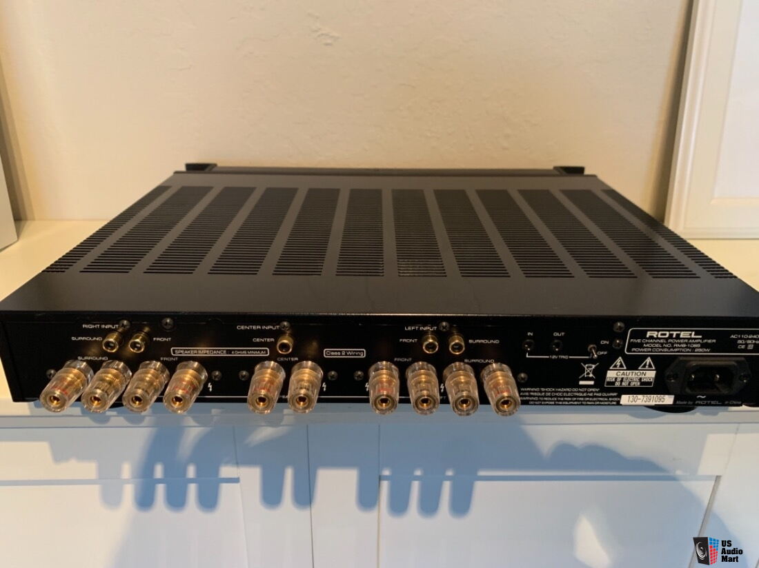 Rotel RMB 1085 5 Channel Amp [5 x 100 watts Photo #2352223 - Canuck ...