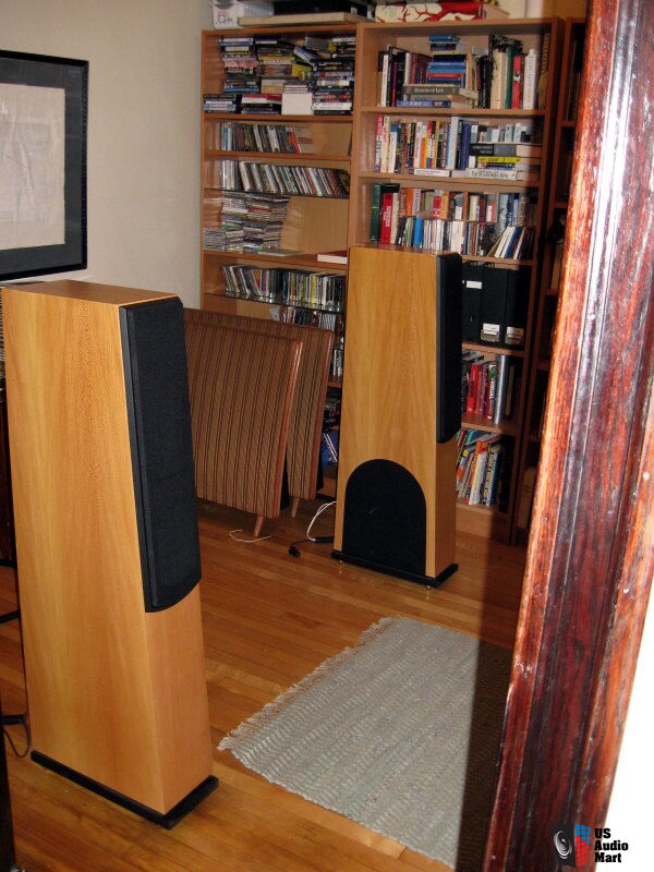 Red Rose Classic Ribbon Speakers in beautiful French Sycamore Photo ...