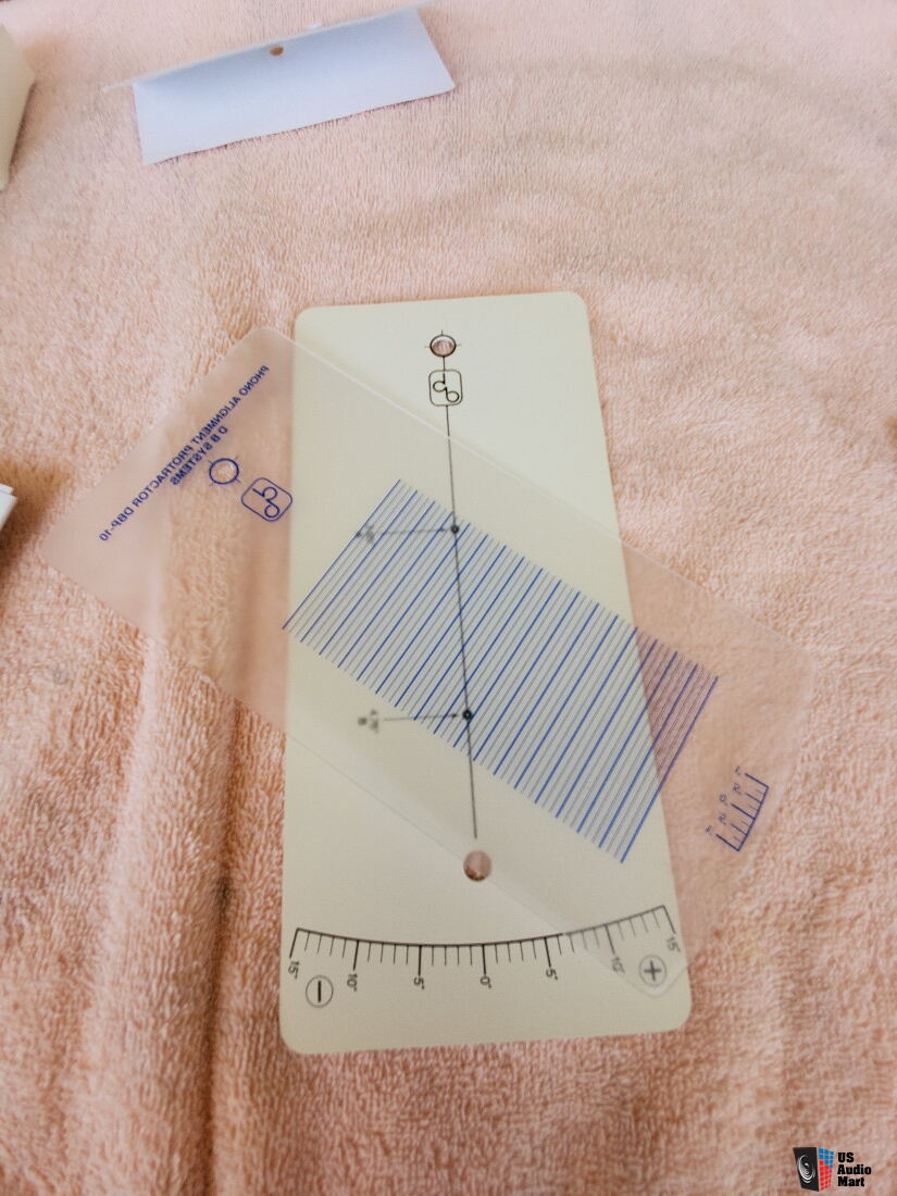 DB Systems Cartridge alignment Protractor For Sale - UK Audio Mart