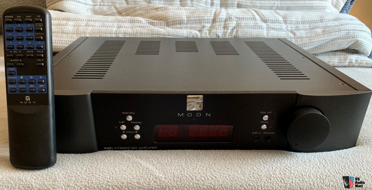Simaudio Moon NEO 340i X Integrated Amp Black Photo #2354596 - US Audio ...