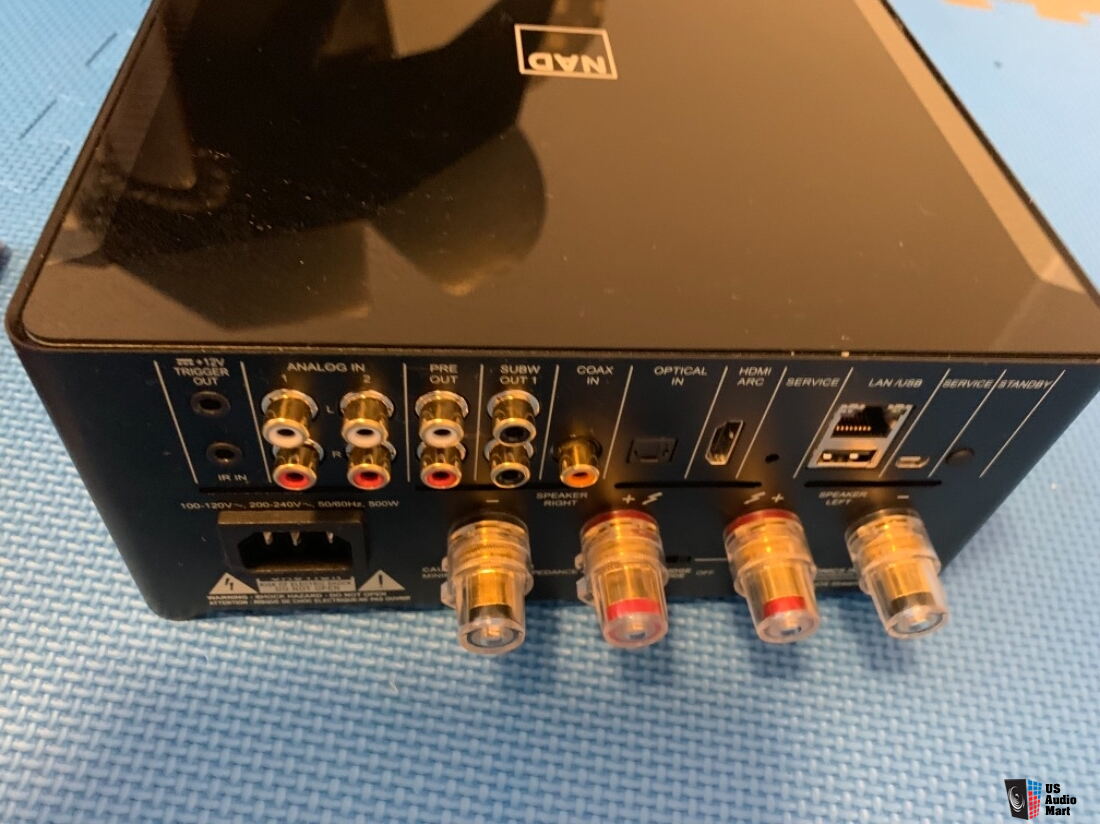 NAD M10 Amplifier Dirac Gorgeous Touch Screen Photo #2354808 - US Audio ...