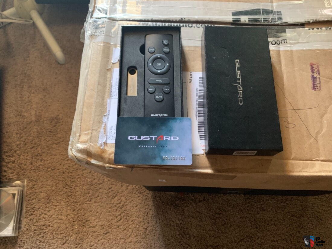 Gustard DAC-X20 Pro Fully Balanced XMOS DSD DOP DAC w/ USB 115V-220V ...
