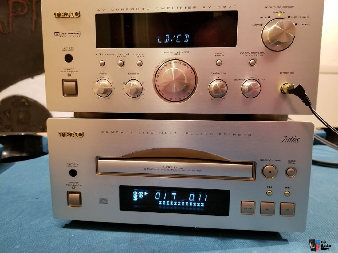 TEAC reference components (receiver and DVD changer) For Sale - US ...