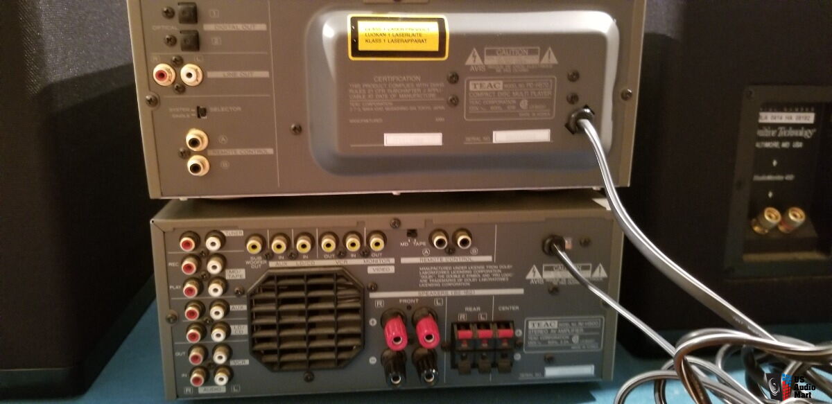 TEAC reference components (receiver and DVD changer) Photo #2357107 ...