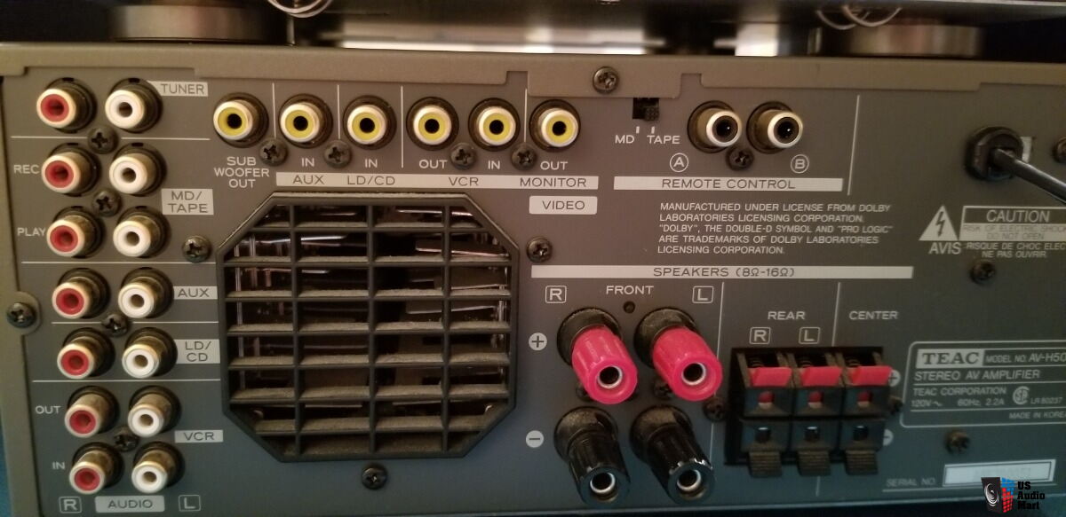 TEAC reference components (receiver and DVD changer) Photo #2357107 ...