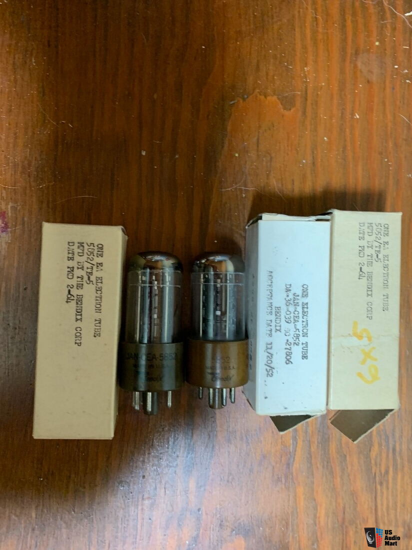 NOS Bendix 5862 - Cadillac of the 6X5 rectifiers For Sale - US Audio Mart