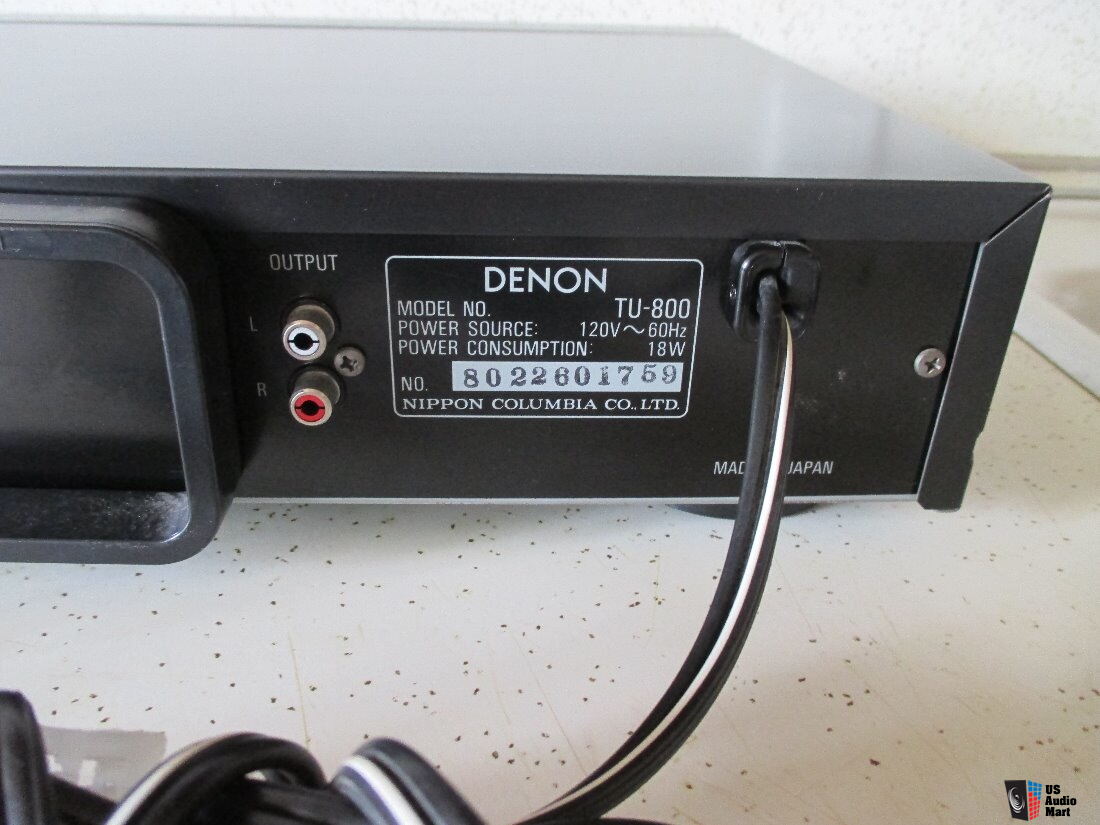 Denon TU-800 tuner Photo #2361867 - US Audio Mart