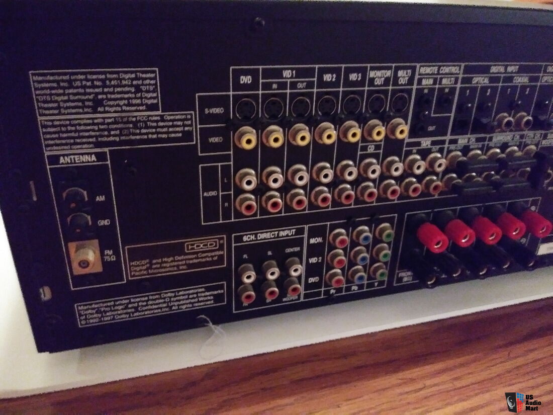 Harman Kardon AVR 7000 5.1 Channel AM FM 500watt Stereo Receiver Photo ...