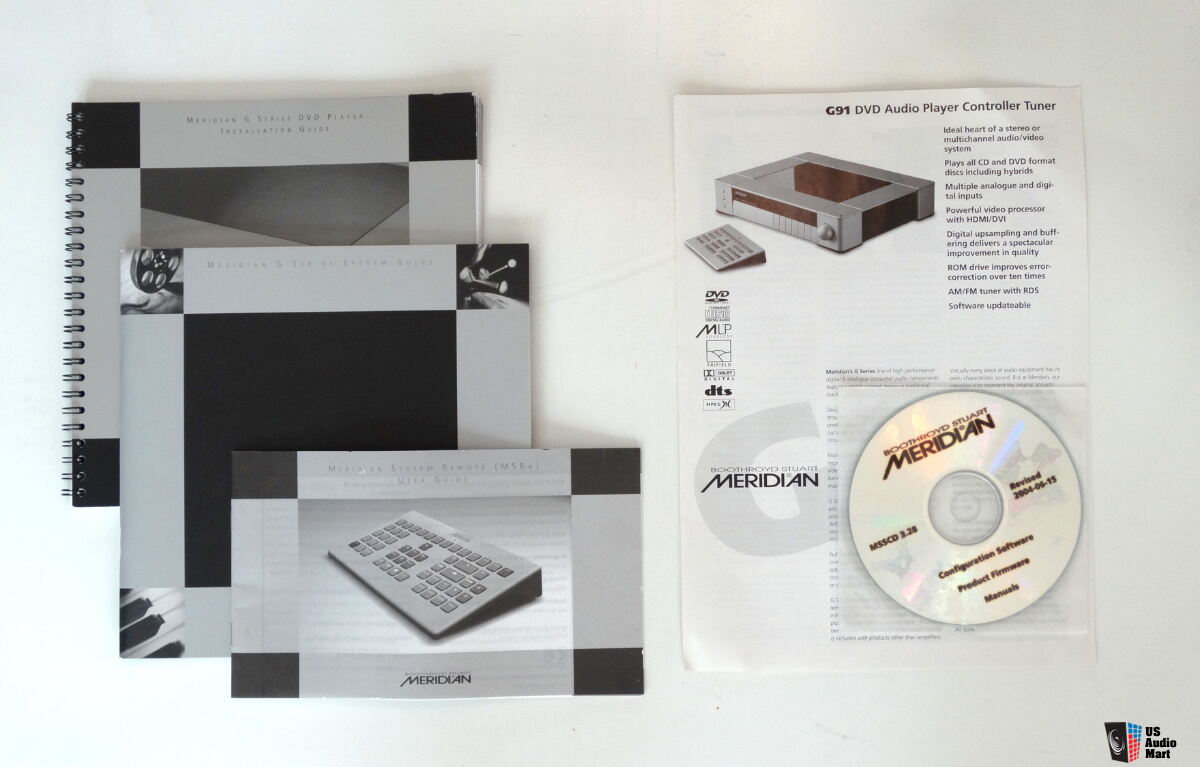 Meridian G91DH CD / DVD / DAC / Processor / Preamp Photo #2365899 - US ...